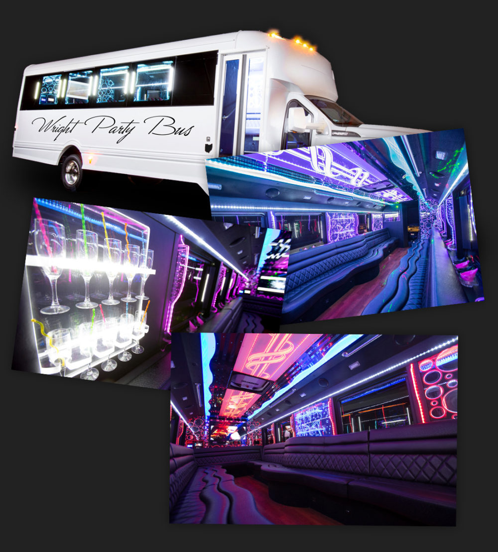 Limos, Limo Van, and Party Buses in Cincinnati & Dayton | Wright Party Bus